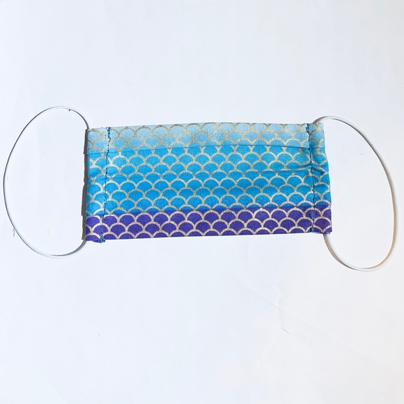 Accessories | Kid Princess Ariel Mermaid Tail Reusable Face Mask | Poshmark